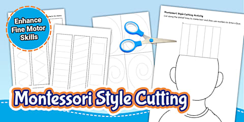 Easter Cutting Skills Activity Sheets