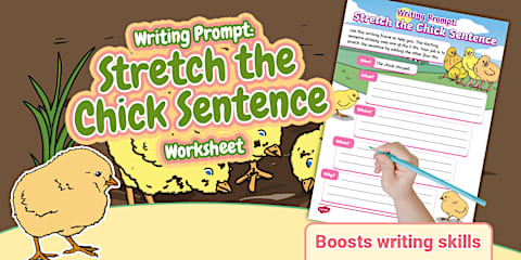 Chick Poem Writing Template