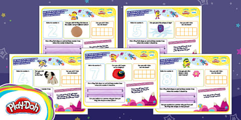 Play-Doh: 2D Shapes Task Cards
