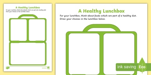 Balanced Lunchbox Cut-and-Paste Activity | Sometimes Food
