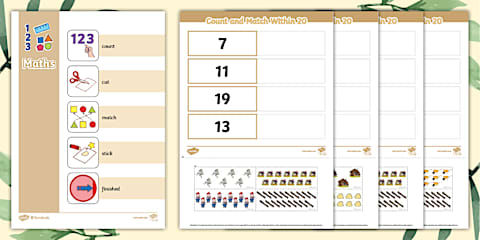 SEND Structured Steps Jack and the Beanstalk Repetition Counting Within 10