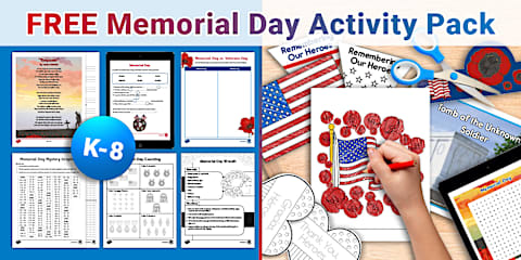 FREE 4th of July Activity Pack for All Ages
