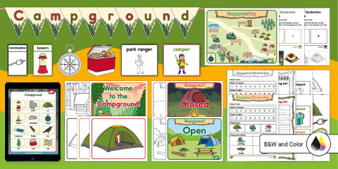 Bowling Alley Dramatic Play Labels