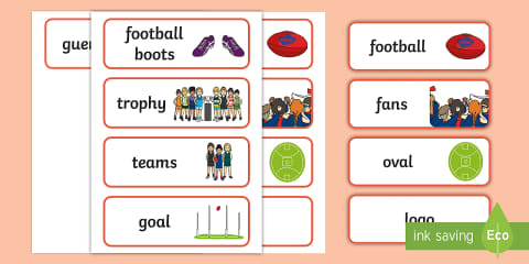 AFL Literacy Challenge Cards-Australia