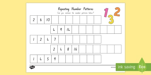 Identifying Number Patterns