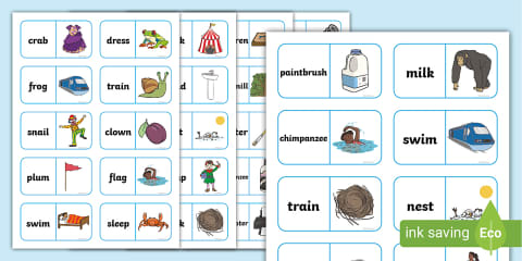 Phase 3 Phonics Sound Dominoes