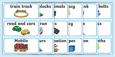 Block Area Labels