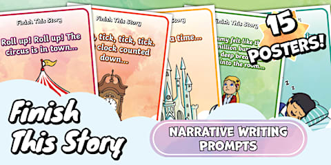 Narrative Writing Prompt Stimulus Sheets