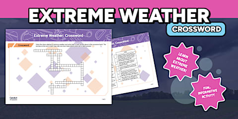Extreme Weather Word Search