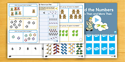 Number Sense I Spy Numbers 1-10 Activity Pack