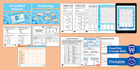 Interactive Morphemes Matching Activity