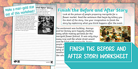 Writing Prompt: Finish the Plural Sentences Worksheet