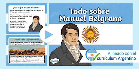 Hoja de actividad: la vida de Manuel Belgrano