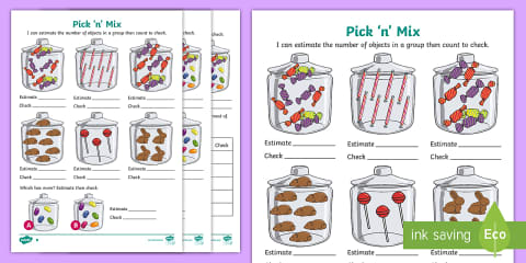 Estimation Adding and Subtracting 2-Digit Numbers Worksheet