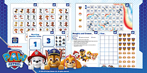 PAW Patrol: Maths Activity Booklet [Ages 3-5]