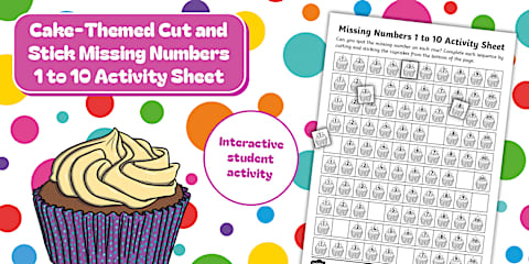 20 Number Splat Squares PowerPoint