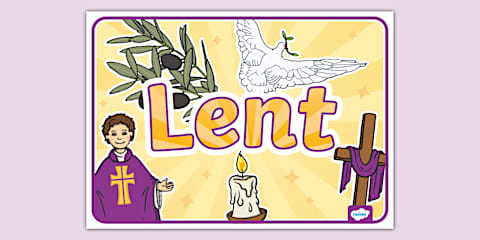 Our Lenten Promises Display Banner