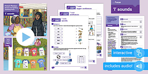 French Phonics: Consonant Sounds Flashcards