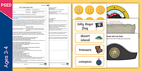 EYFS Ages 2-3 Pirates Bumper Planning Pack