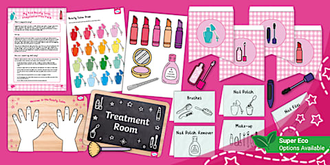 Nail Salon Role Play Appointment Sheet