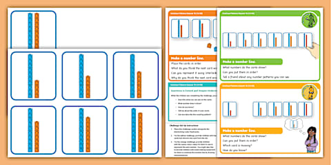 EYFS Maths: Verbal Counting Beyond 20 Chilli Challenge: Baby Animals