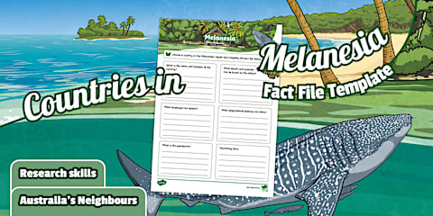Countries of North America Fact File Template