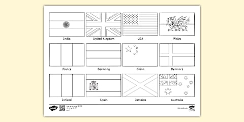 Aboriginal Flag Printable Activity Sheet - Australia