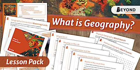 What Is Geography? Display Pack