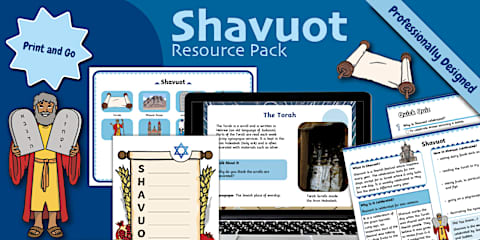 KS1 Shavuot Symbols Matching Activity
