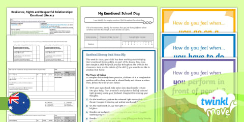 Year 6 Resilience, Rights and Respectful Relationships Emotional ...
