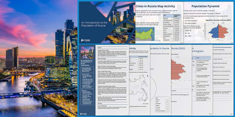 The Physical Geography of Russia Lesson Pack