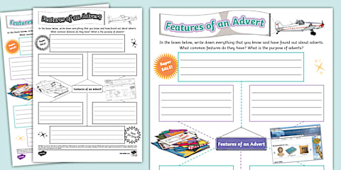 Design an Advert Worksheet