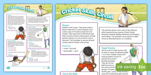 Cricket Activities - Catching Cricket Warm-Up Game | Twinkl