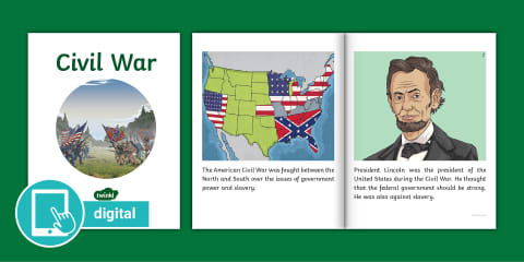 Differentiated Civil War Timeline Cut and Paste Worksheets for 3rd-5th ...