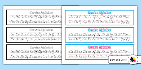 Back to School: All About Me Cursive Writing Activity for 3rd-5th Grade