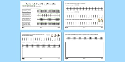 Multiplication: Number Lines (Ages 5 - 6)