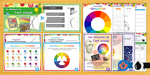Elements Of Art Tints And Shades Worksheet French