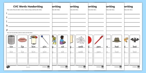 NSW Foundation Handwriting Practice Sheets