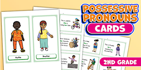 ESL Possessives PowerPoint Lesson [Kids, A1]