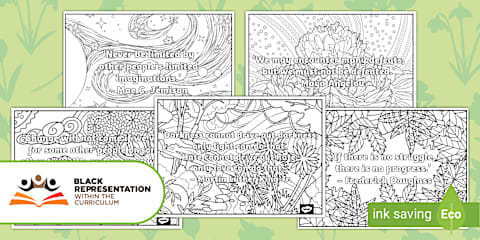 KS2 Fairies with Afros Colouring Sheets