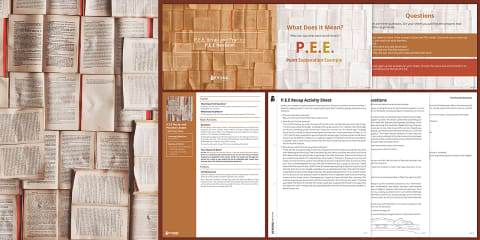 PEE Explanation Pack