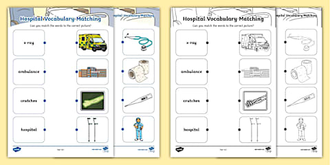 Out and About: At the Hospital Activity Booklet for Early Years