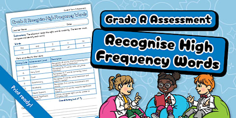 Gr R HL - Term 3 - Oral Presentation - Assessment Rubric