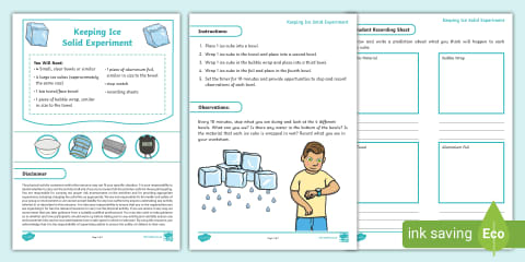 Melt the Ice! Melting Experiments For Kids