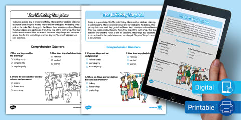 Bears Reading Comprehension | ELA | Twinkl USA