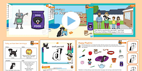 's, a, t, p' Lesson Pack - Level 2 Week 1 Lesson 5