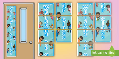 Choose Your Welcome Classroom Door Poster