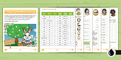 The Mystery of the Missing Fireworks Math Mystery Game