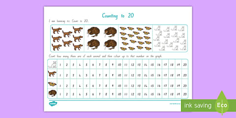 Road Safety Counting up to 20 Activity