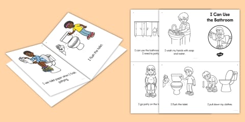 Social Story for Using the Bathroom at School | Twinkl
